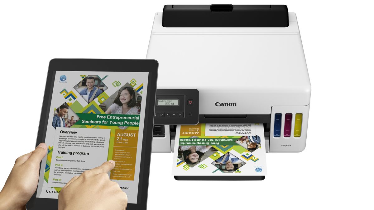 Canon reveals new super-fast MegaTank refillable-ink printer for ...