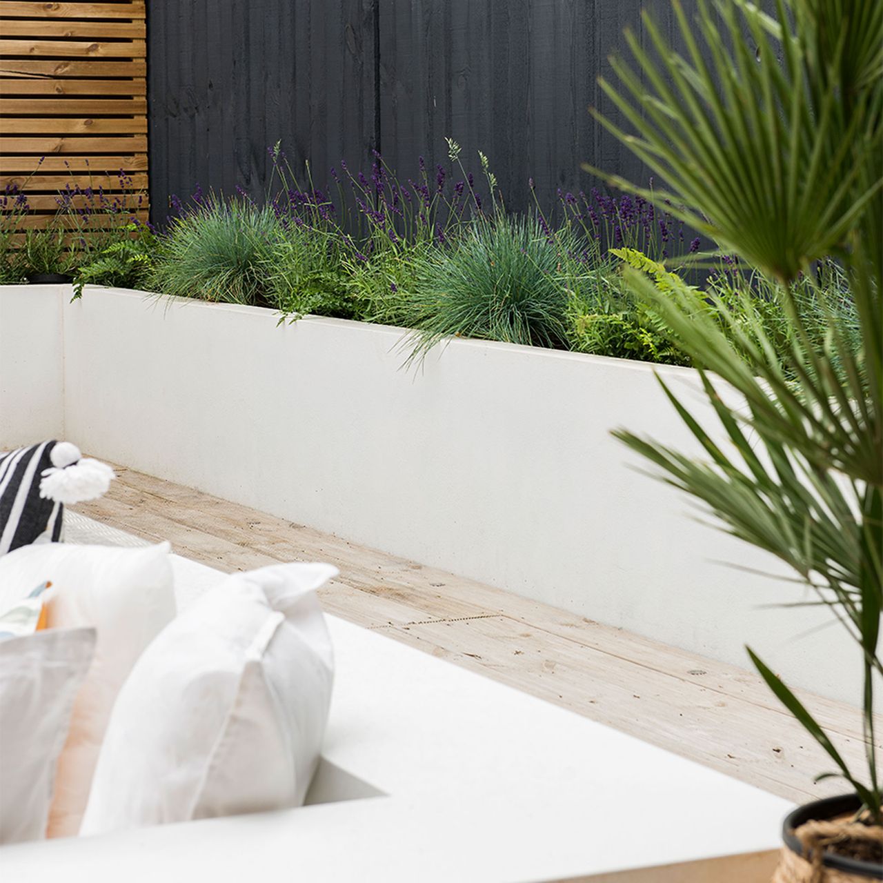 From scruffy concrete slabs to stunning sunken garden | Ideal Home