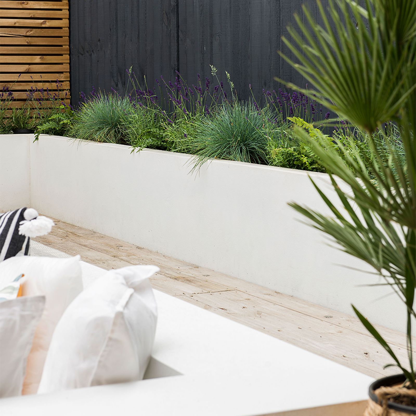 From scruffy concrete slabs to stunning sunken garden | Ideal Home