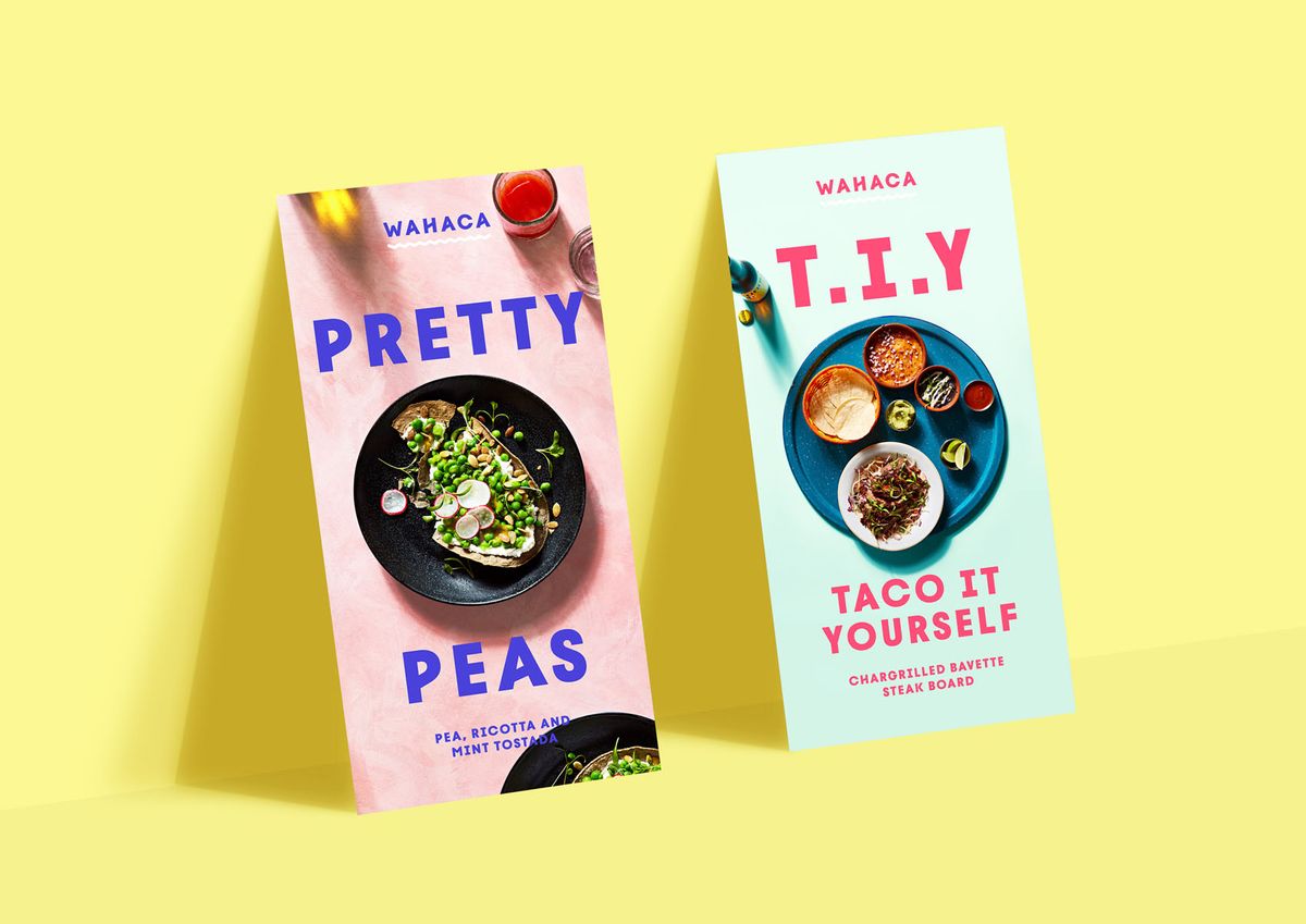 Wahaca rebrand looks good enough to eat | Creative Bloq