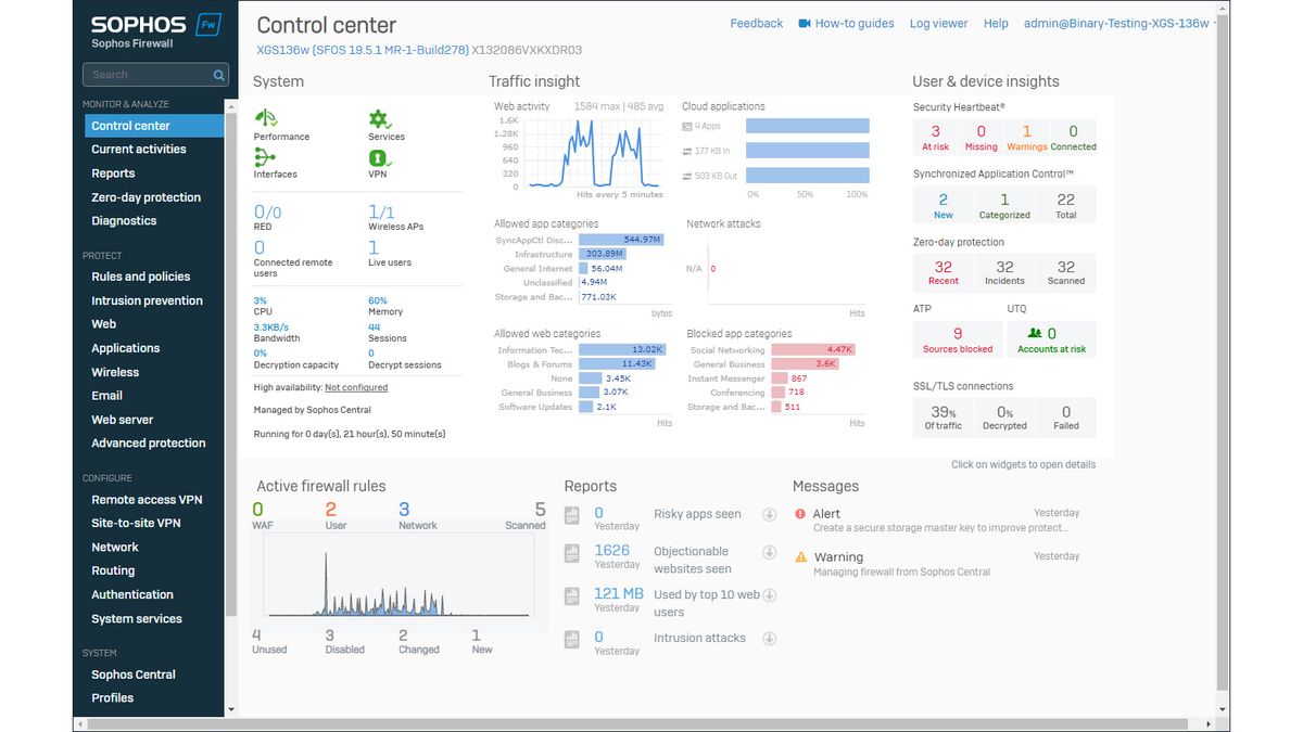Sophos XGS 136w review: A desktop security dynamo | ITPro