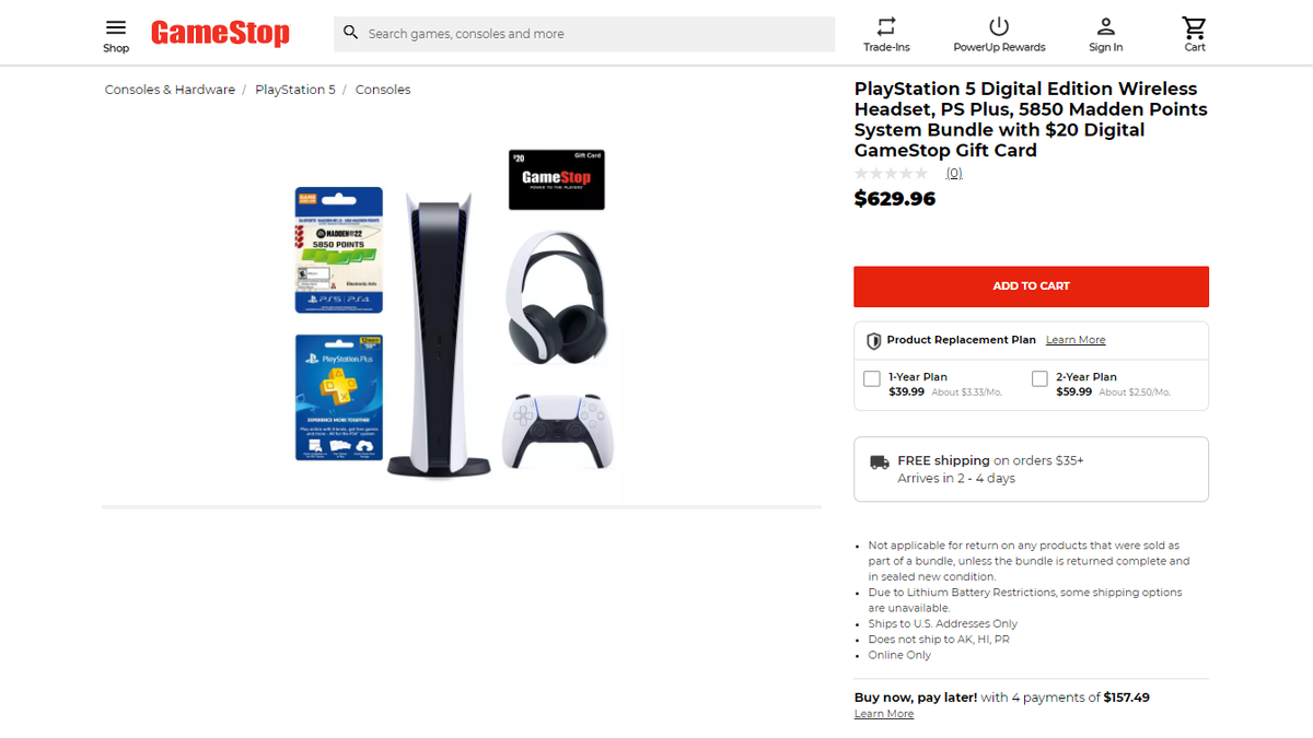 GameStop isn't even trying anymore with its PS5 bundles | Tom's Guide