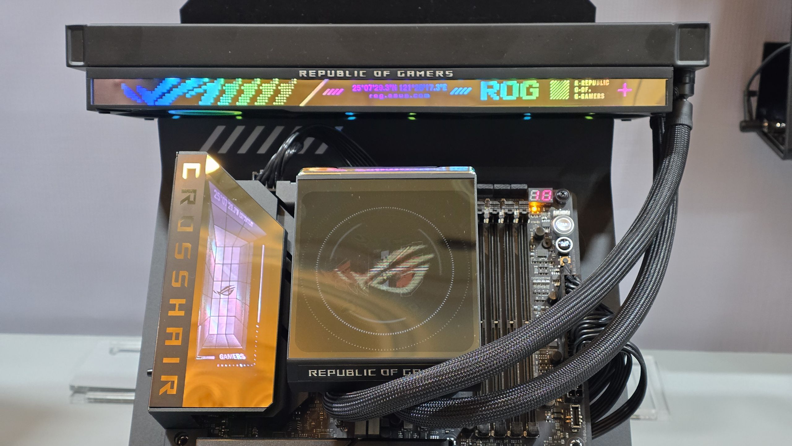 Asus Unveils Cable free AIO Liquid Coolers To Streamline PC Builds For