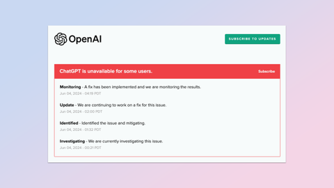ChatGPT went down twice in massive outage — here's what OpenAI says ...