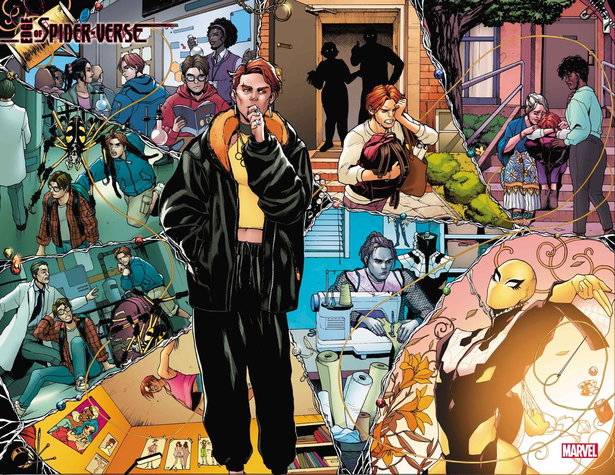 Edge of Spider-Verse #5 introduces a new Spider-Man whose identity is a ...