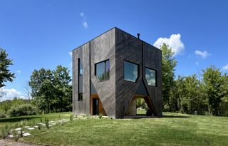 This cube house sits atop a Hill in Hudson Valley | Wallpaper*