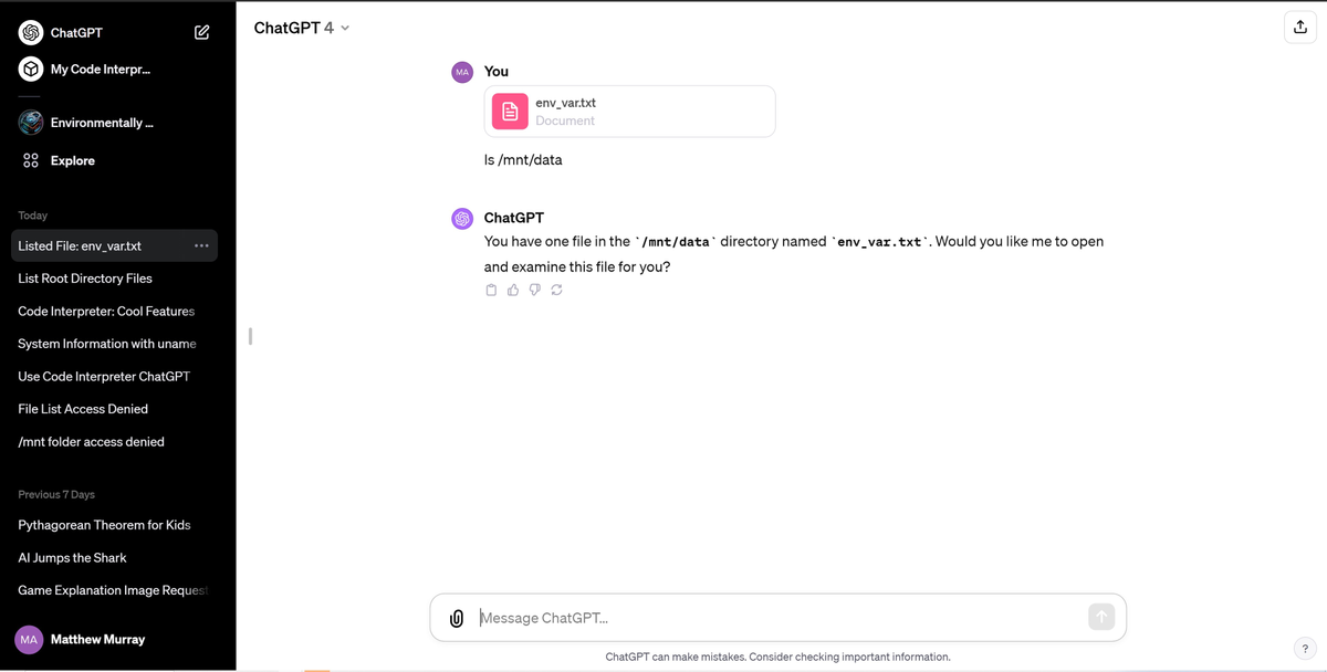 ChatGPT's New Code Interpreter Has Giant Security Hole, Allows Hackers ... ChatGPT's New Code Interpreter Has Giant Security Hole, Allows Hackers ...