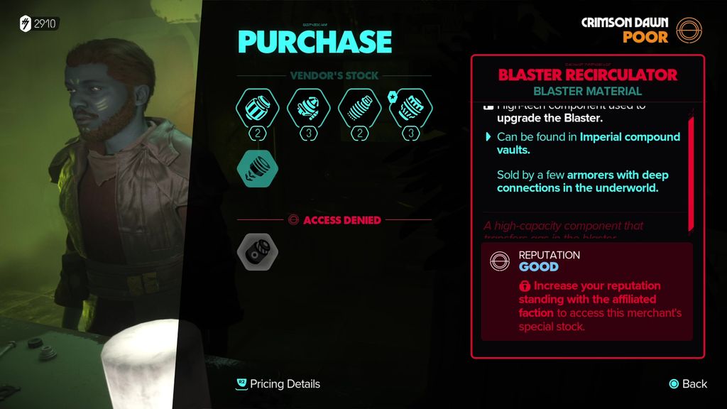 Star Wars Outlaws Faction and Reputation | GamesRadar+