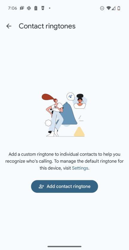 Google Contacts app redesign brings custom ringtones page, removes navigation drawer | Android ...