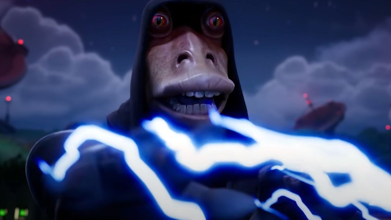 Yousa in big doo-doo now, as Darth Jar Jar makes his way to Fortnite in the new Star Wars ...