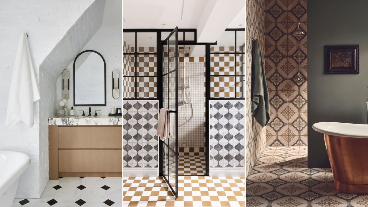Should you match your bathroom floor and wall tiles? | Homes and Gardens