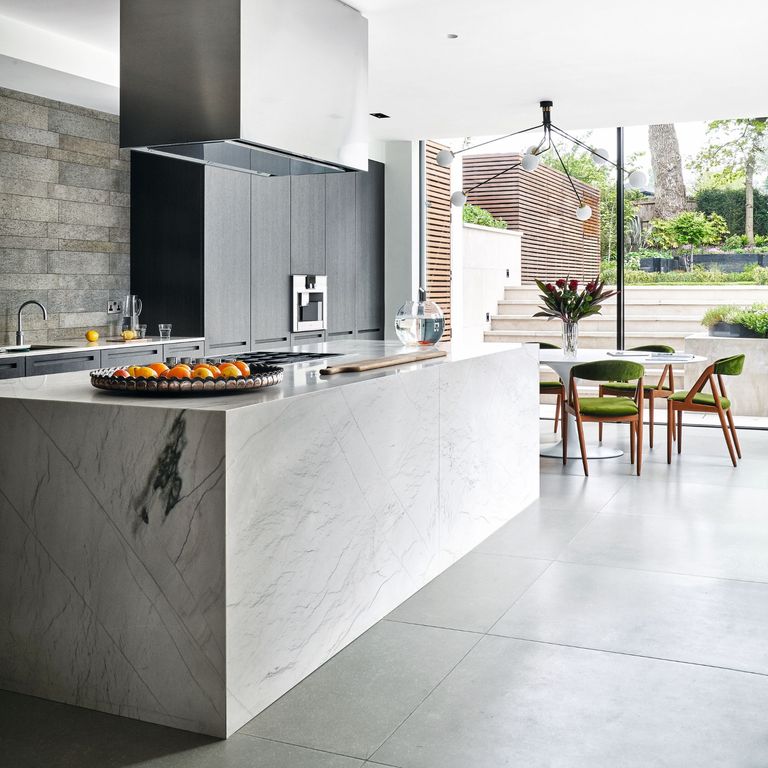 Mark Wright and Michelle Keegan's statement kitchen worktop | Ideal Home