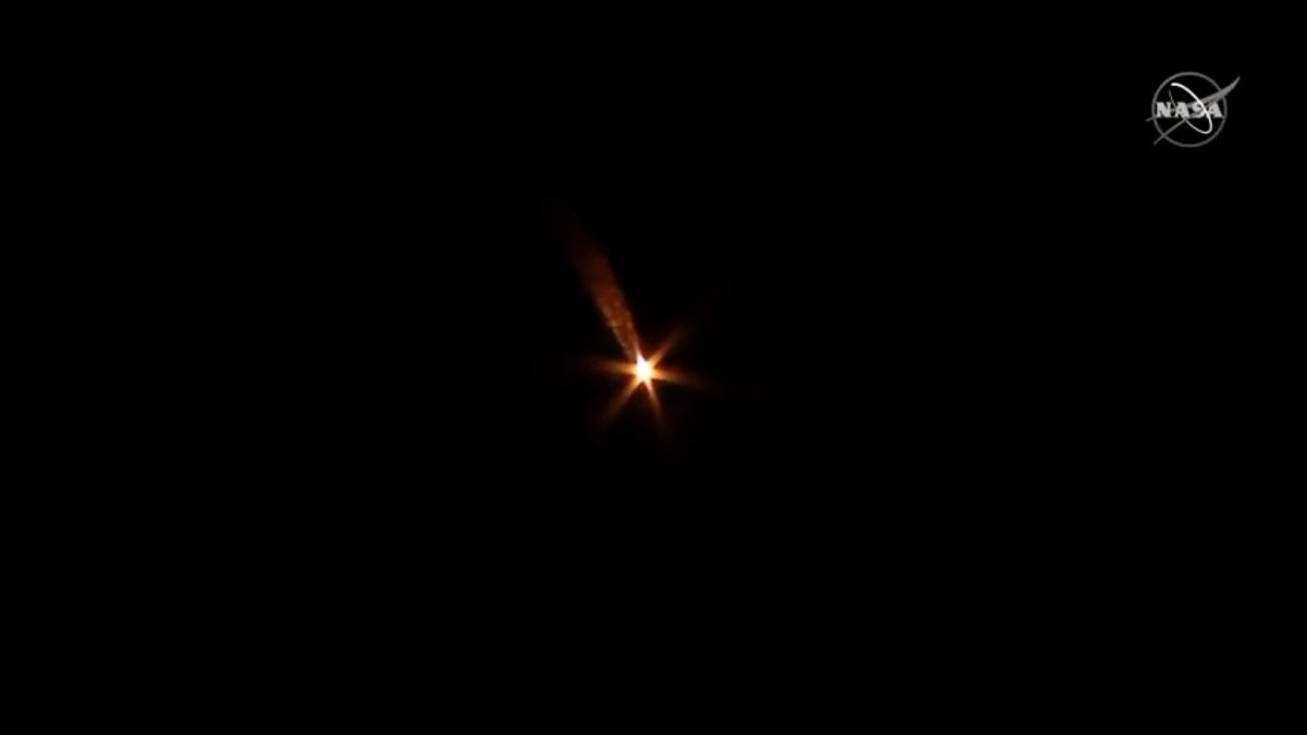 Antares Rocket Launches NASA Cargo to Space Station in Dazzling Predawn ...