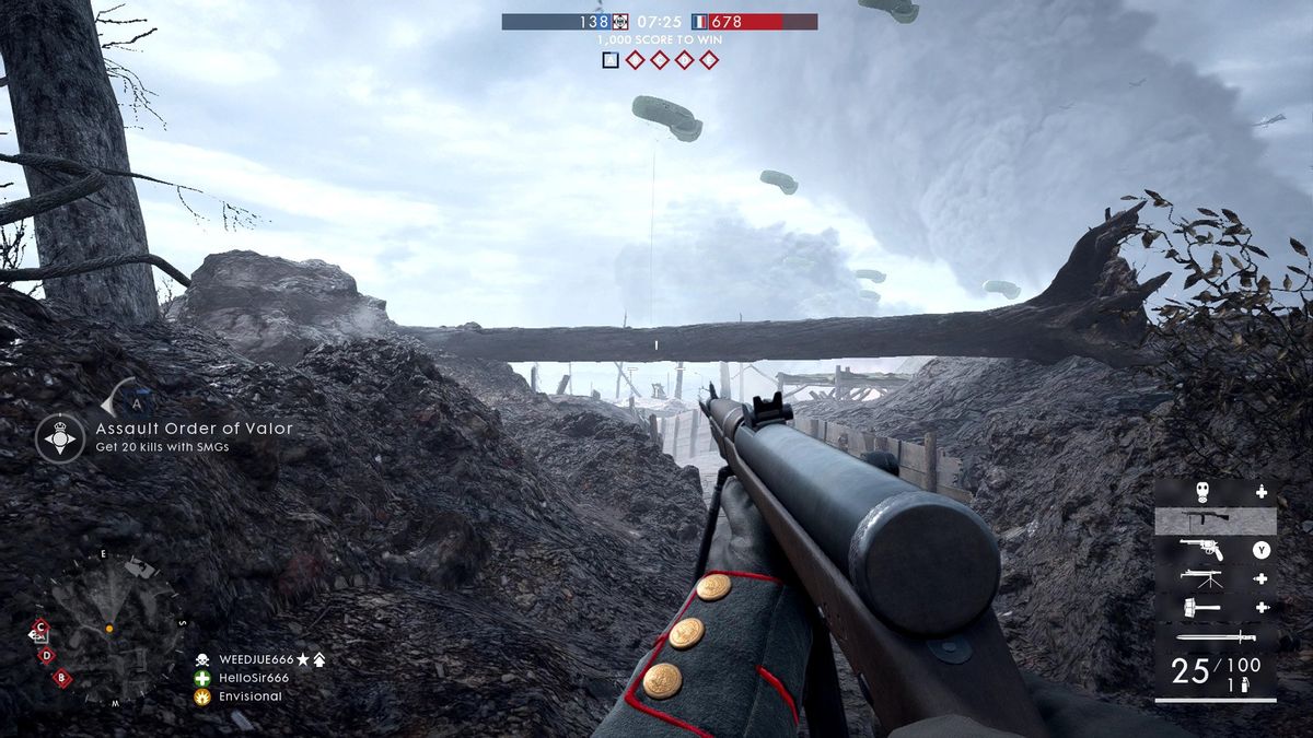 Battlefield 1 full weapon list: Stats, tips, tricks and more | Windows ...