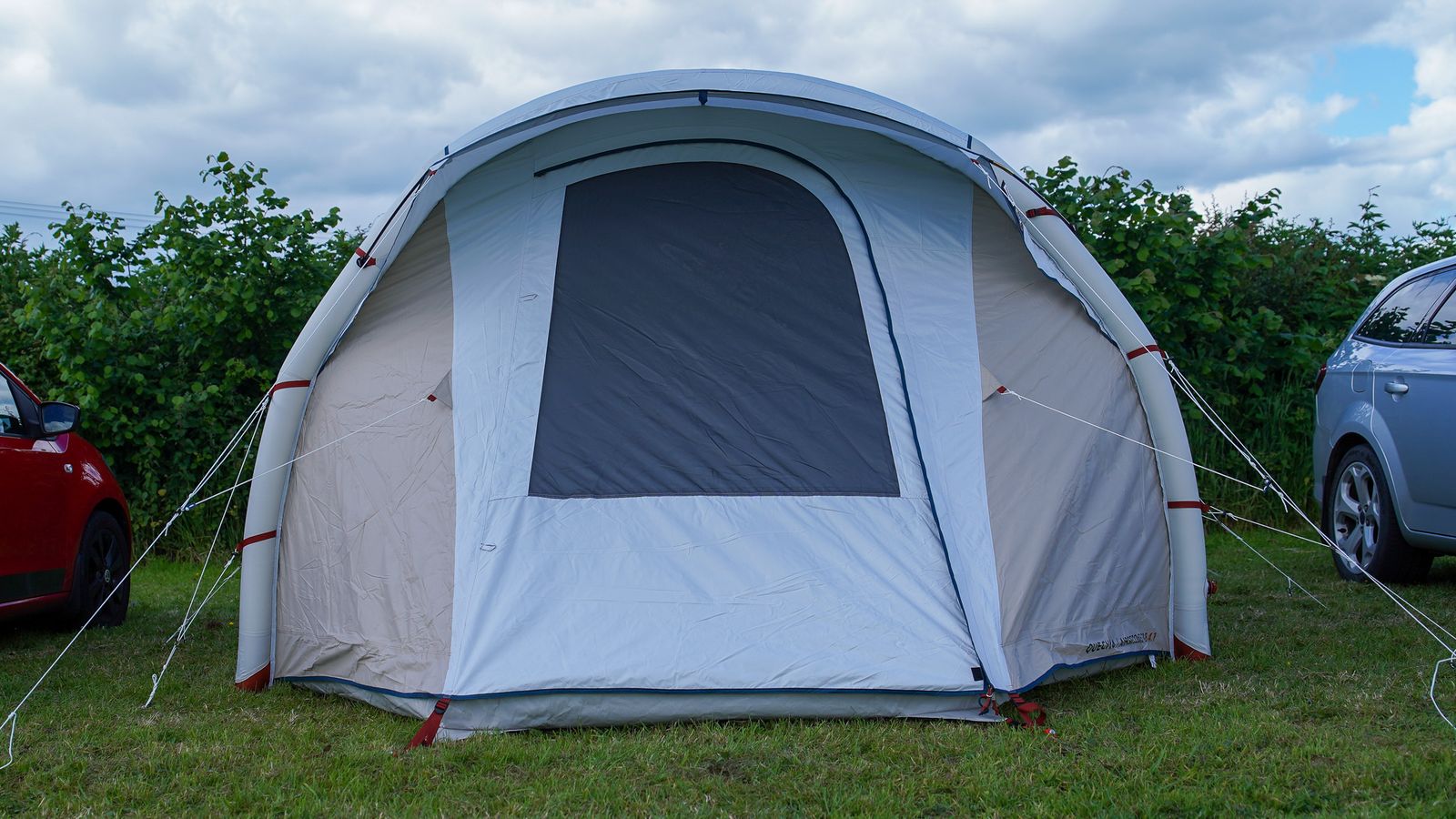 Quechua Inflatable Camping Tent Air Seconds 4.1 F&B 4 Person 1 Bedroom ...