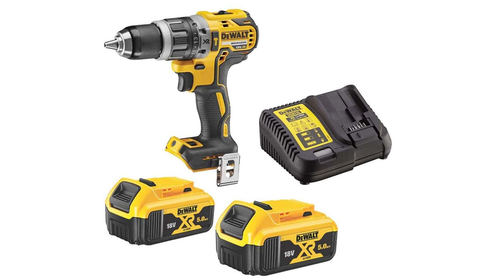 DeWalt XR DCD778P2T-SFGB 18V Brushless Cordless Combi Drill: a ...