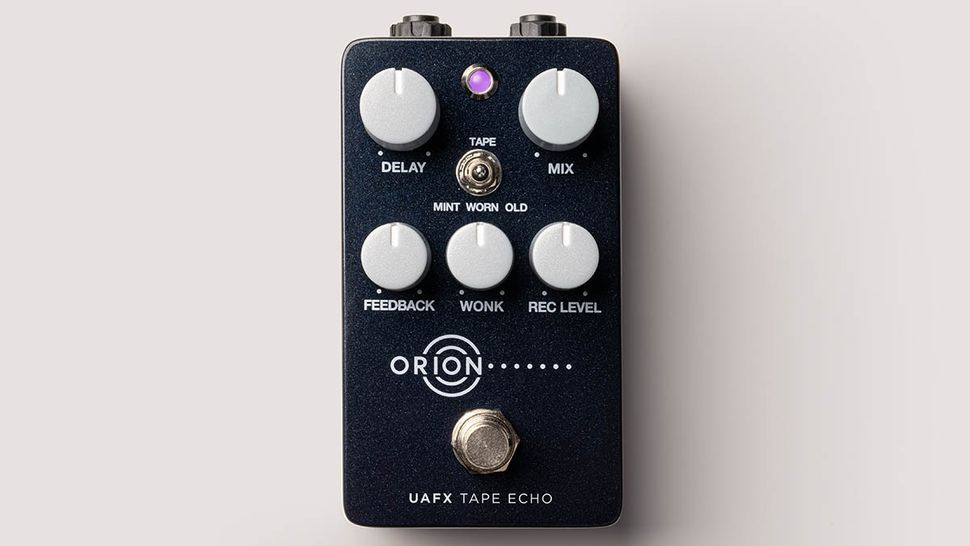 Universal Audio UAFX Orion Tape Echo Delay pedal review review | MusicRadar