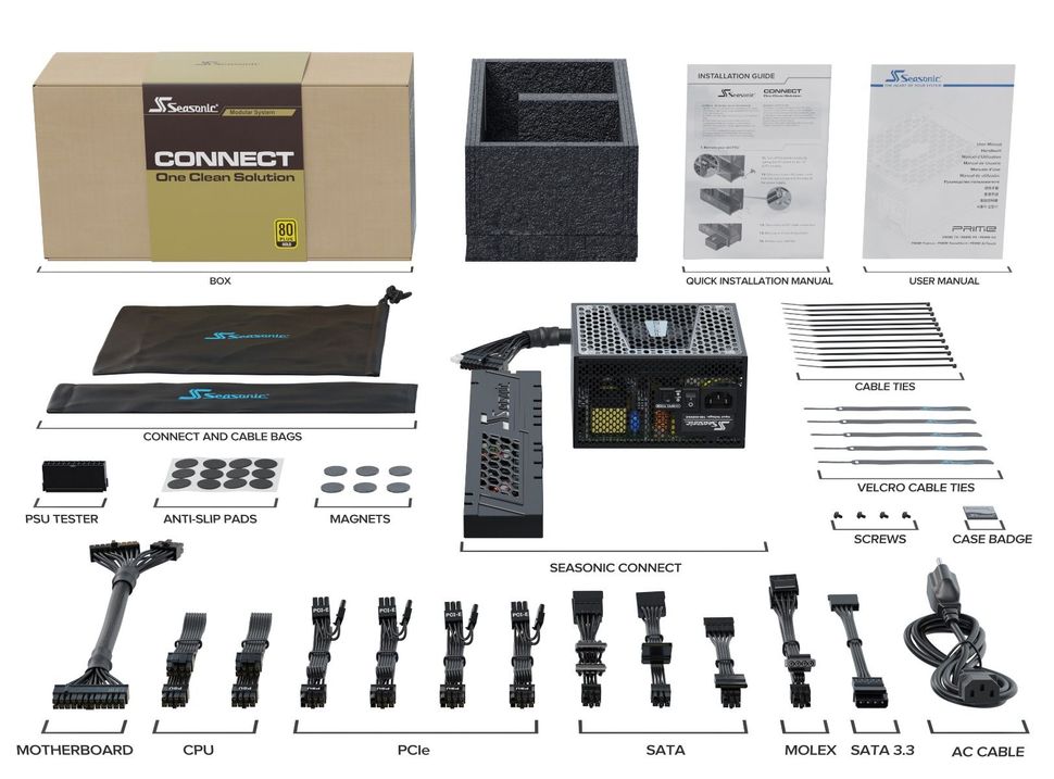 Seasonic's Connect PSU Is for Cable Management Nitpickers | Tom's Hardware