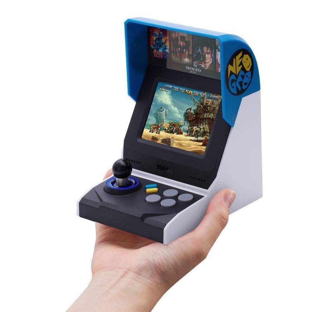 Start a new game with the arcade-inspired SNK NEOGEO Mini International ...