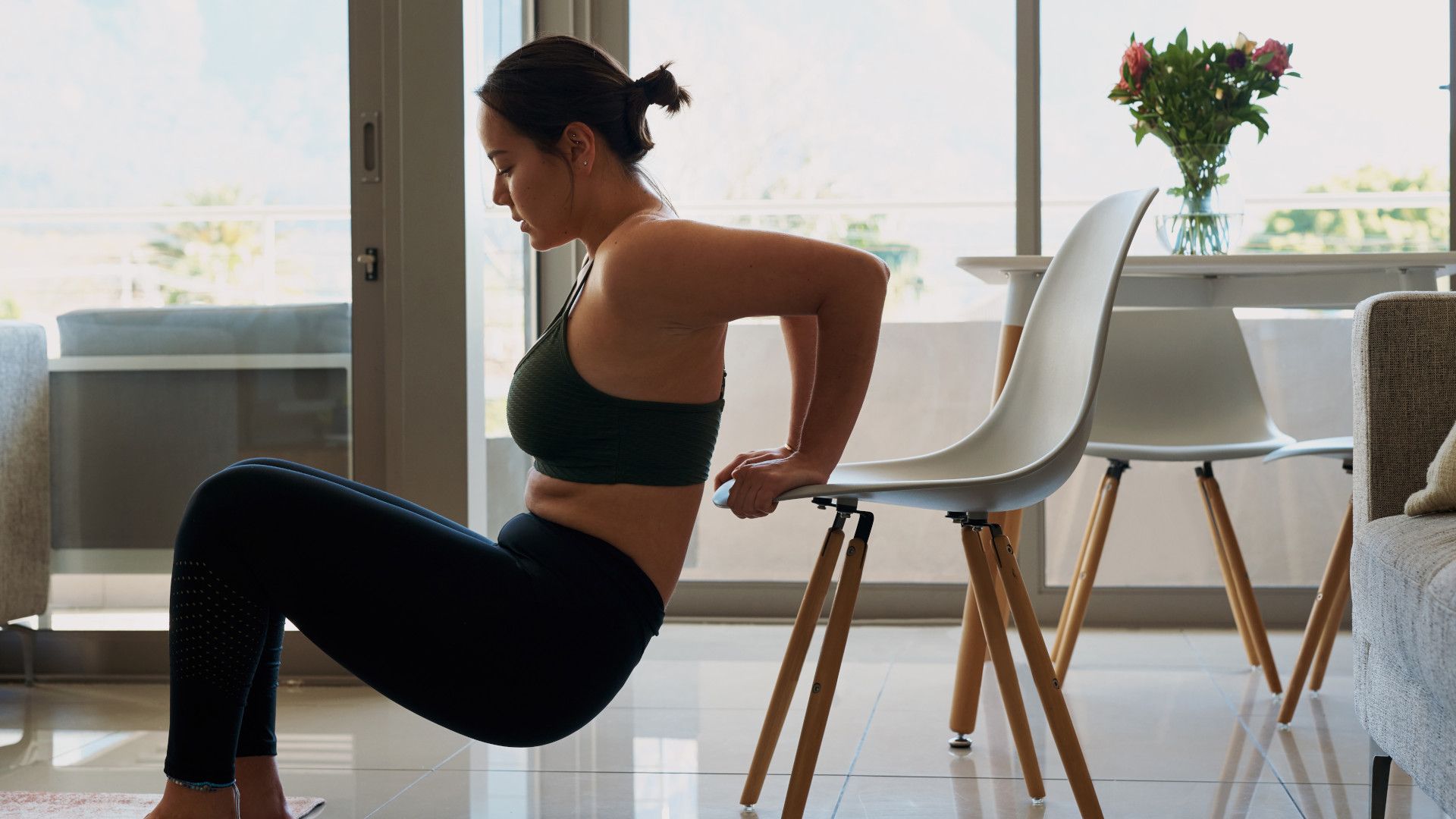 You only need a chair and these six exercises to build full-body ...