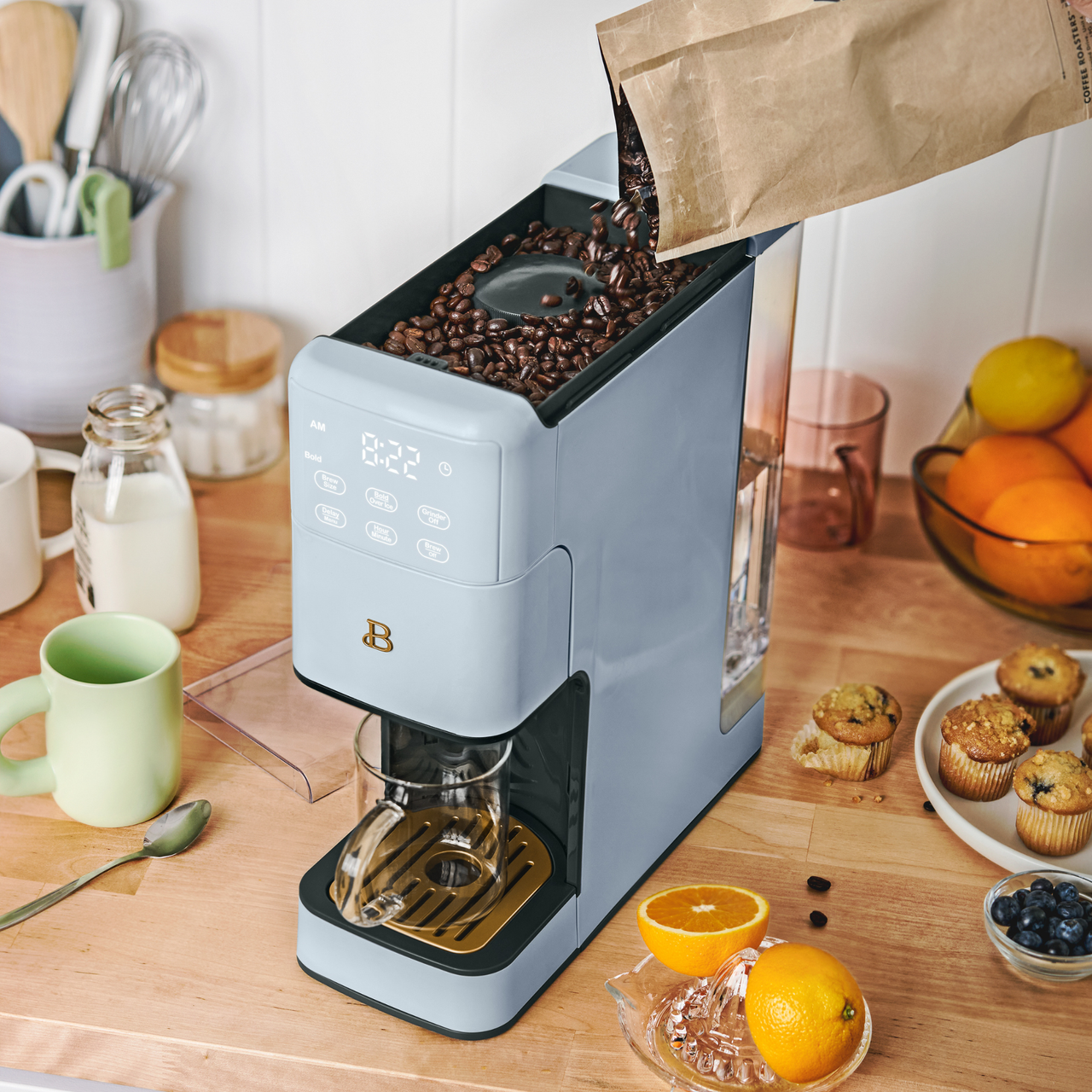 Get on Drew Barrymore's level with her new coffee maker | Homes and Gardens