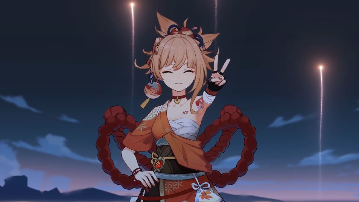 Genshin Impact Yoimiya trailer shows the five-star archer at work ...