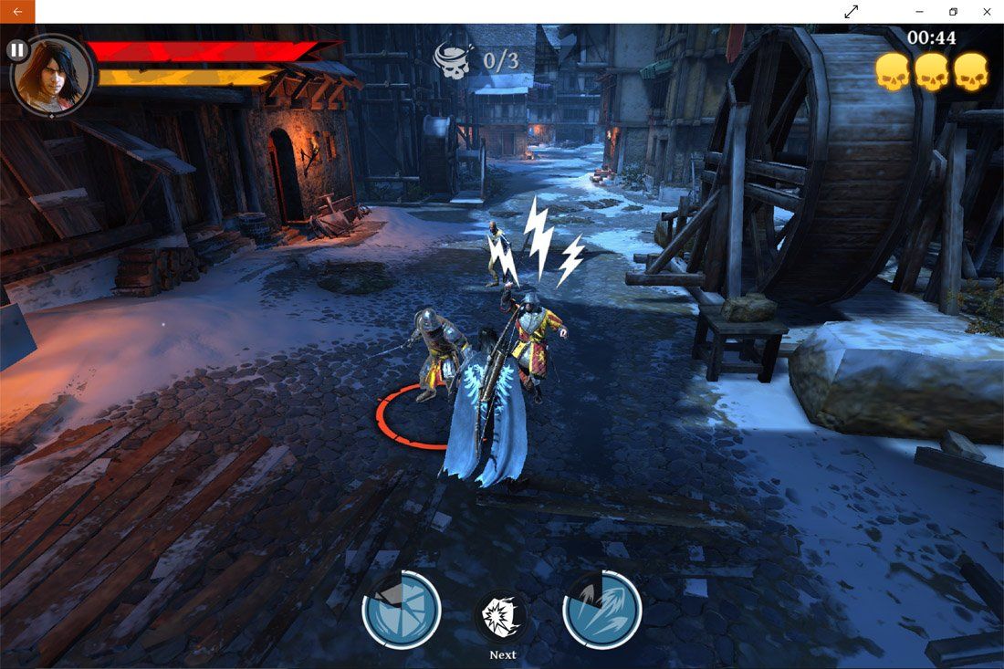 Your sword is all that stands between the world and evil in Iron Blade ...