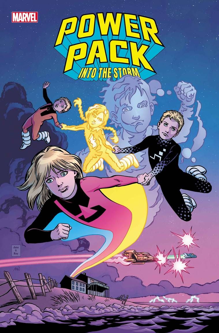 Pre-teen superteam Power Pack return for an anniversary adventure with ...