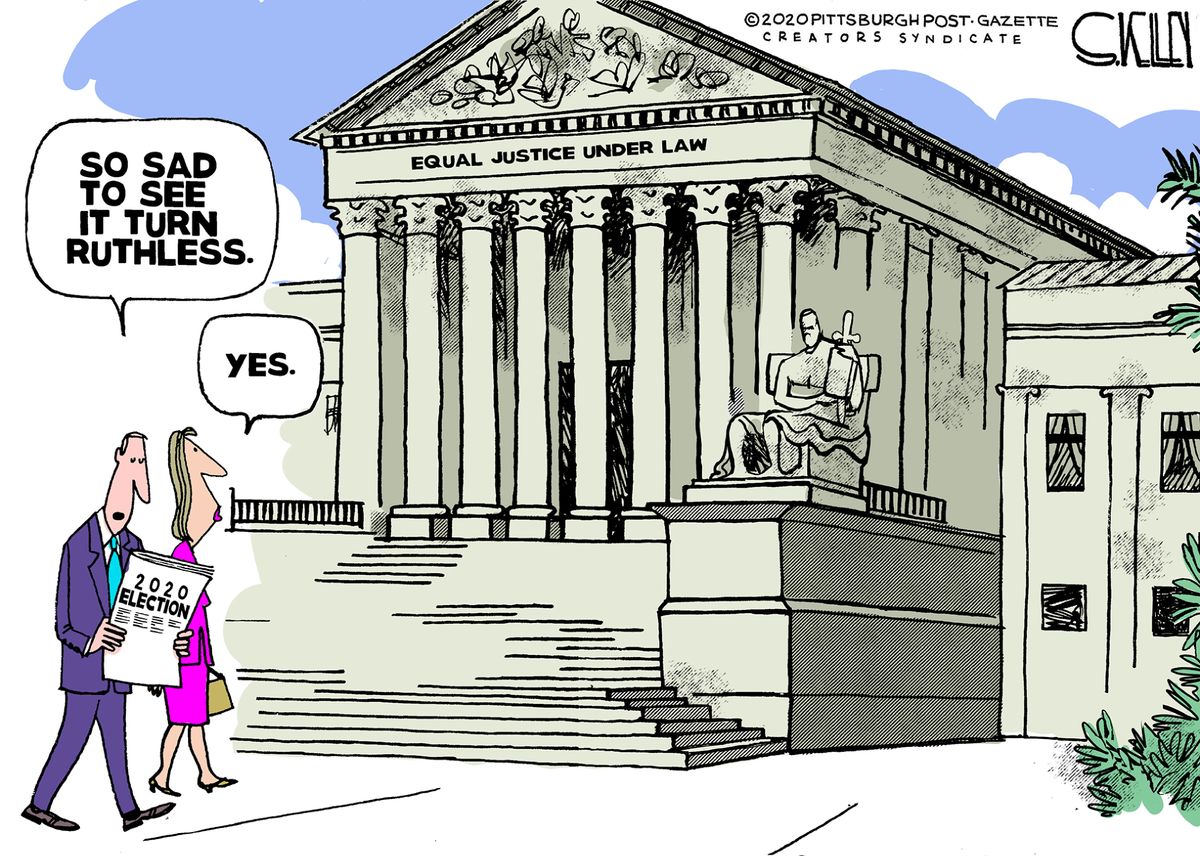 Political Cartoon U.S. Ginsburg SCOTUS 2020 | The Week