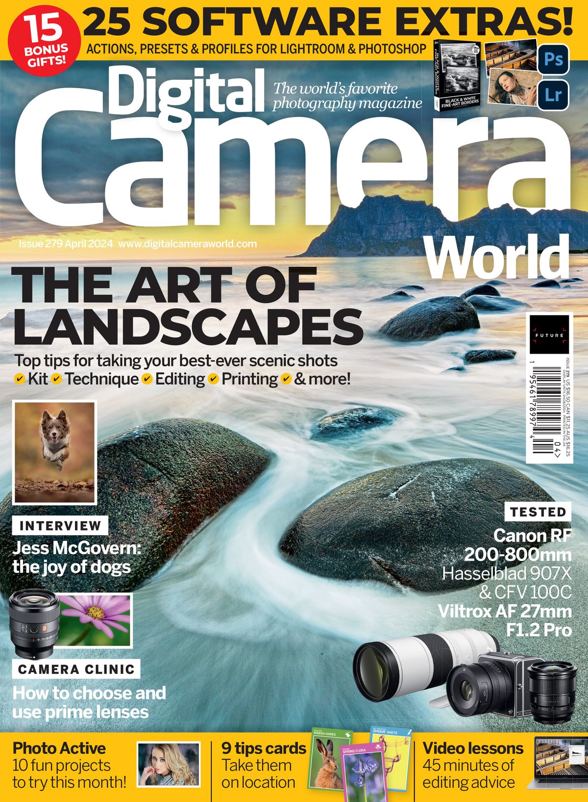 Get 15 bonus gifts with the April 2024 issue of Digital Camera ...