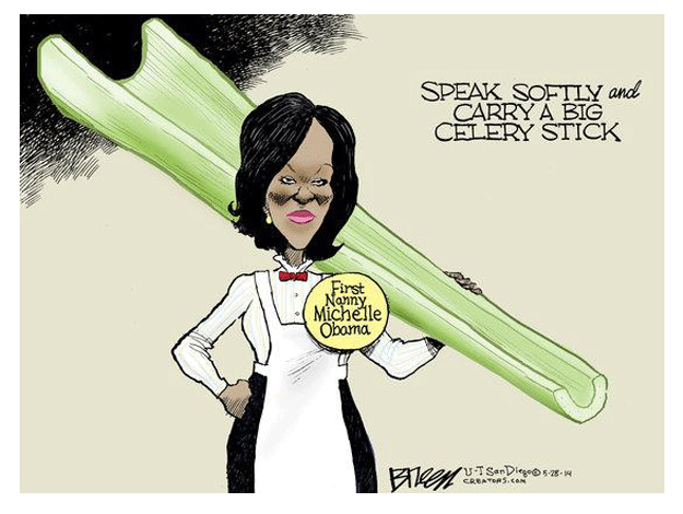 Obama cartoon Michelle Obama | The Week