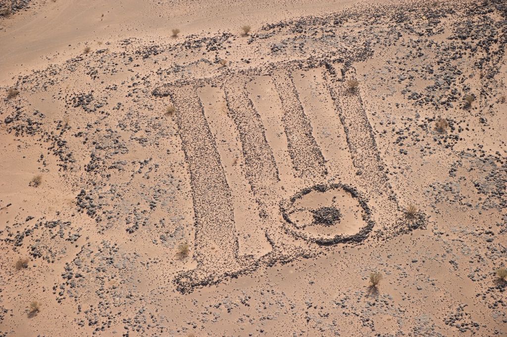 Photos: Aerial Views of Ancient Stone Structures in Saudi Arabia | Live ...