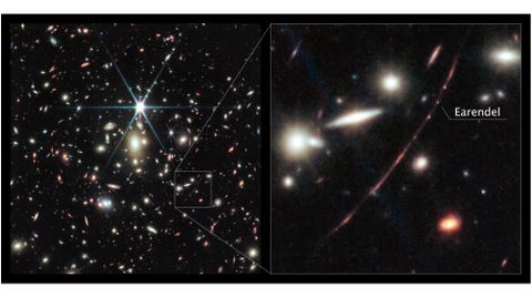 James Webb Space Telescope lifting veil on the most distant star known ...