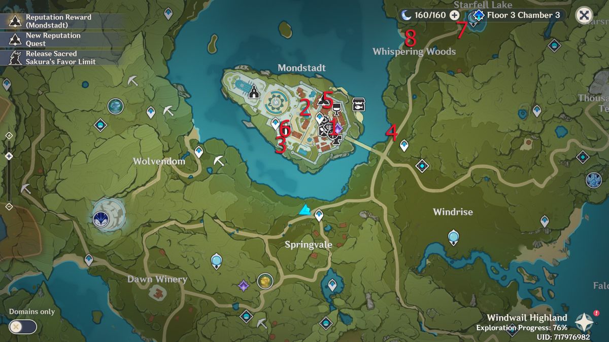 Genshin Impact Fecund's Blessings hamper locations | PC Gamer