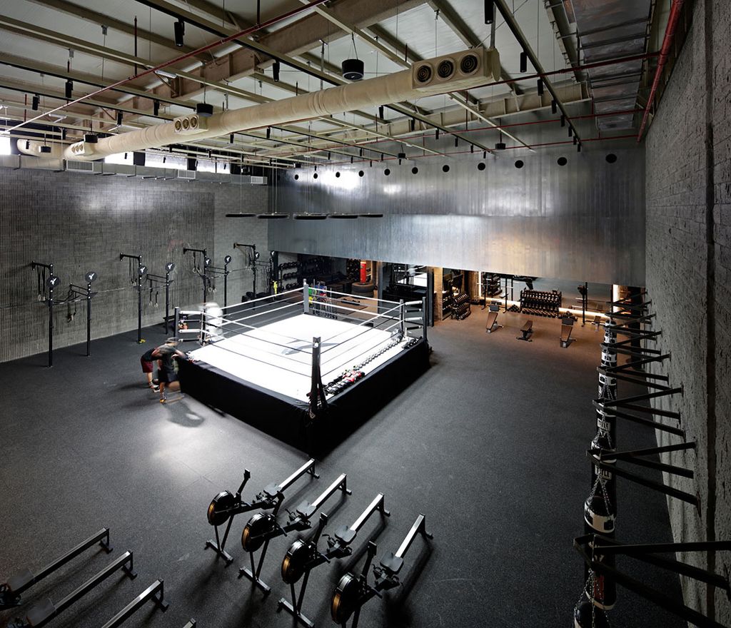 Lab100 design Kuwait boxing studio | Wallpaper*