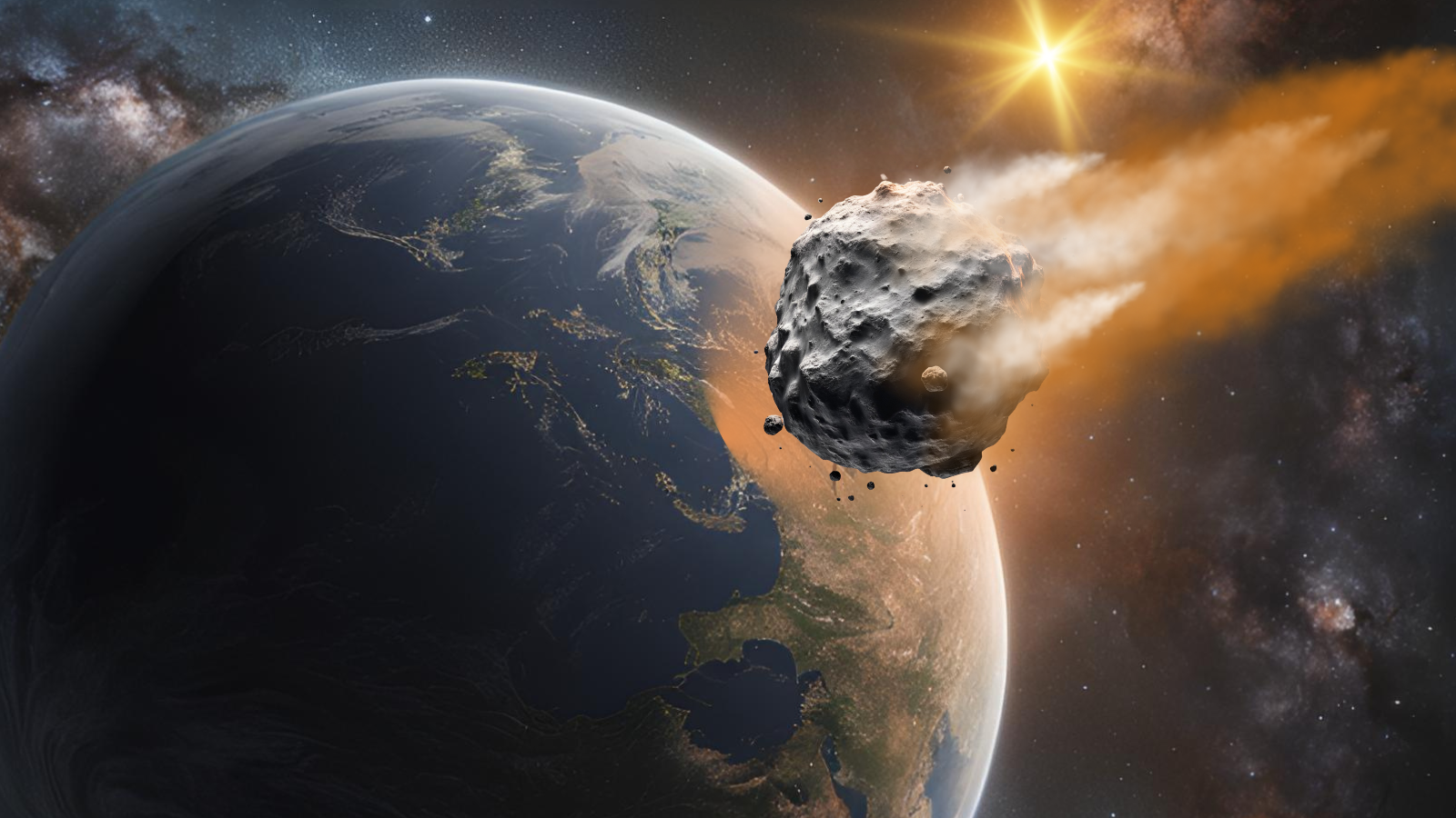A meteorite 200 times bigger than the dinosaur-killing asteroid helped life on Earth flourish ...