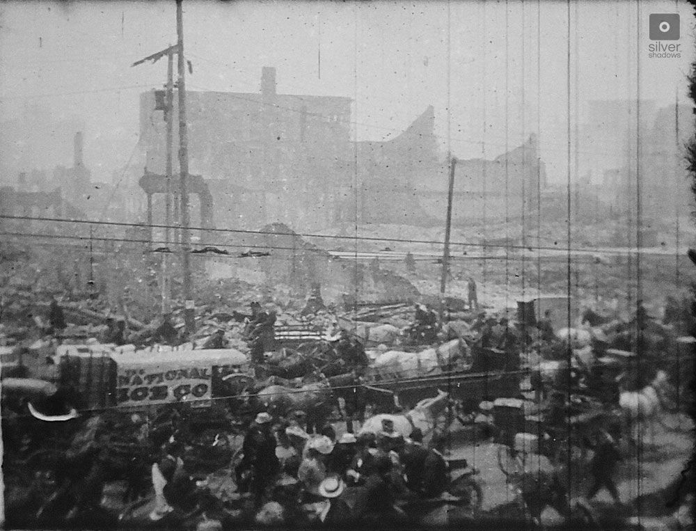 Images: Rare Footage of the Devastation of the 1906 San Francisco ...