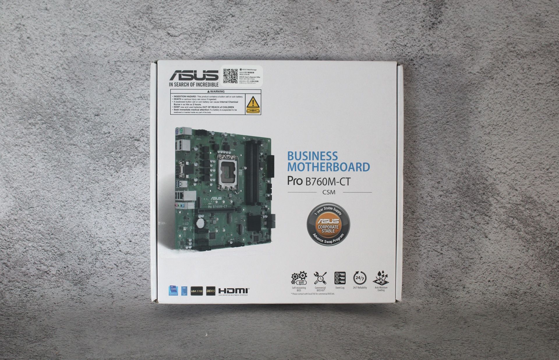 Asus Pro B760M-CT CSM Motherboard Review: CSM Means Business | Tom's ...