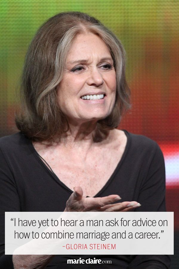 8 Best Gloria Steinem Quotes on Feminism and Life | Marie Claire