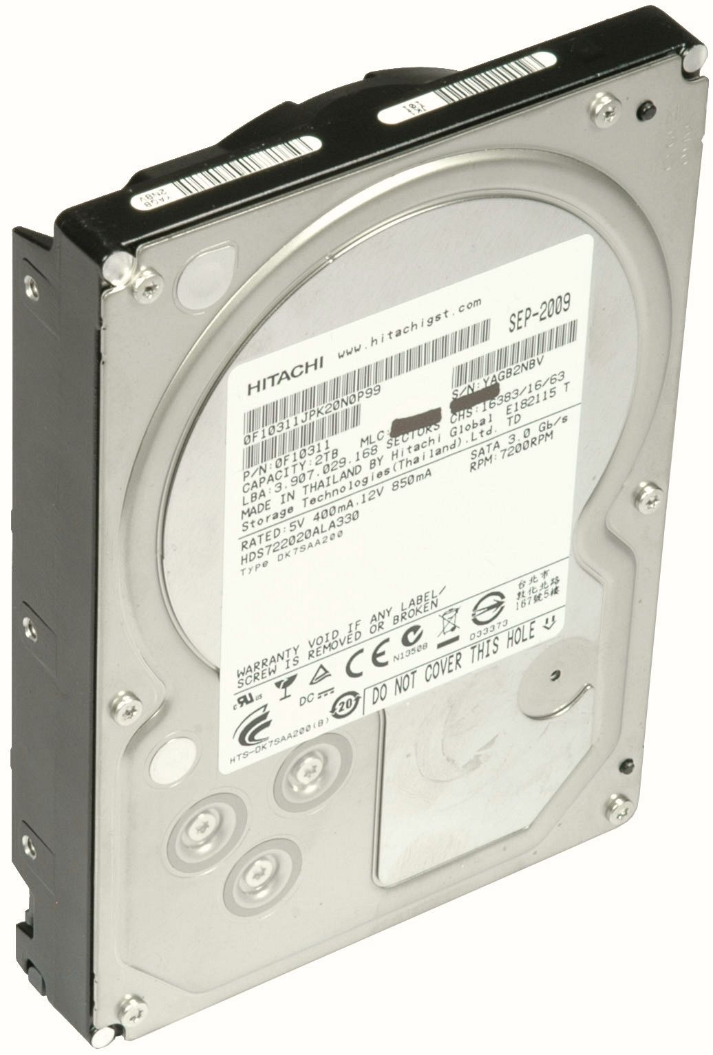 Hitachi Deskstar 7K2000 - Three New Desktop Hard Drives For 2010 | Tom ...