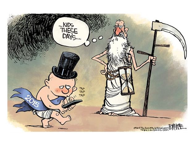 Editorial cartoon kids these days | The Week