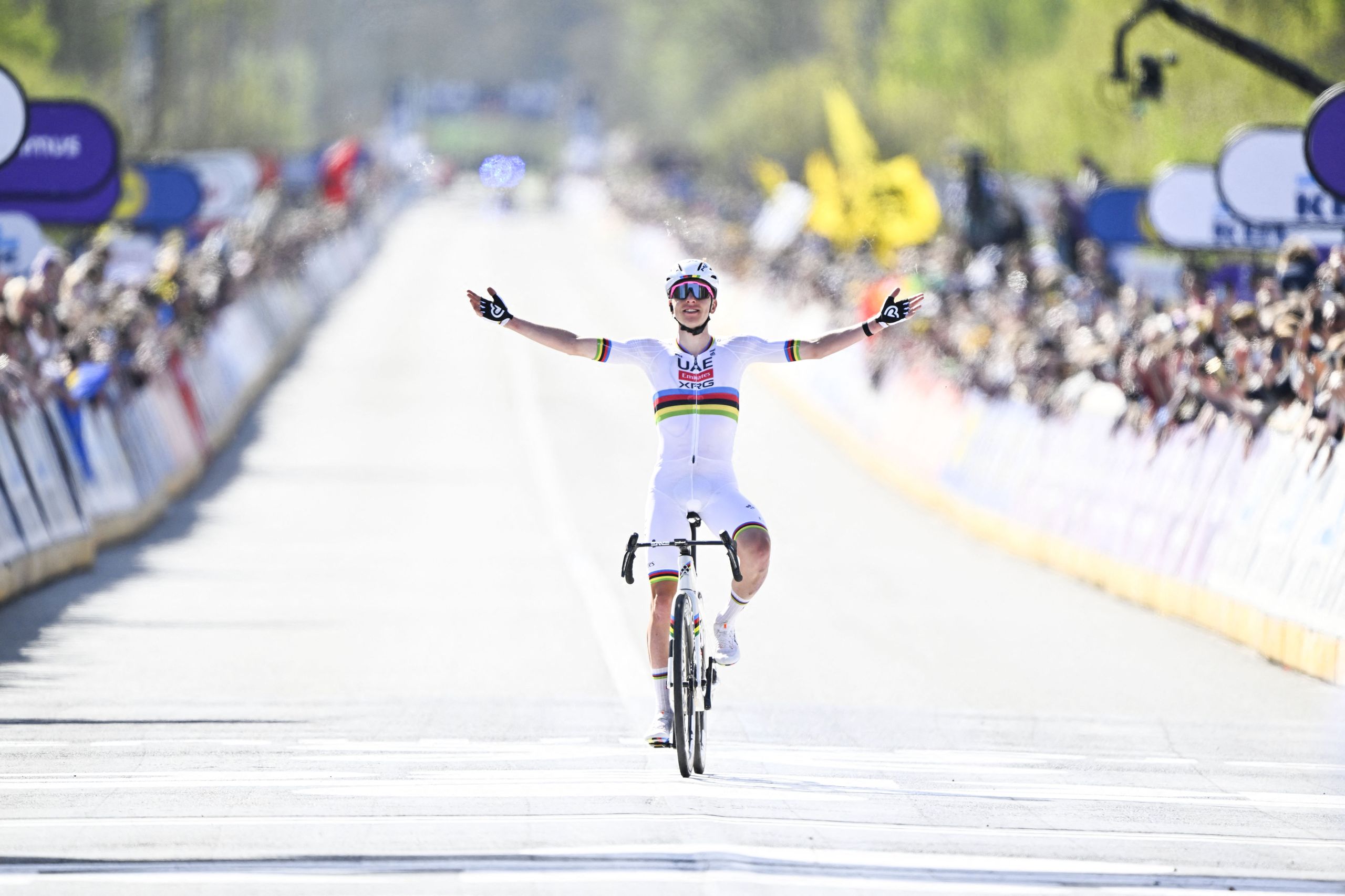 Tadej Pogačar wins Tour of Flanders solo | Cycling Weekly