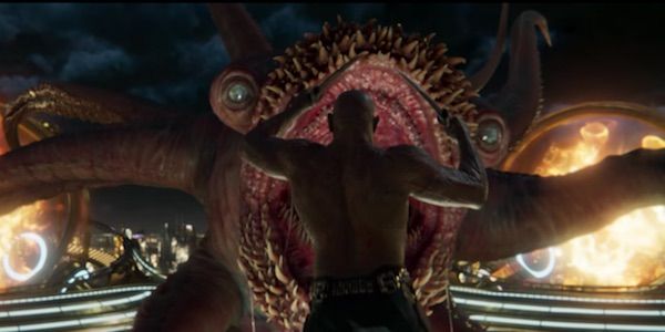 Watch Drax Get Eaten By A Giant Monster In New Guardians Of The Galaxy ...