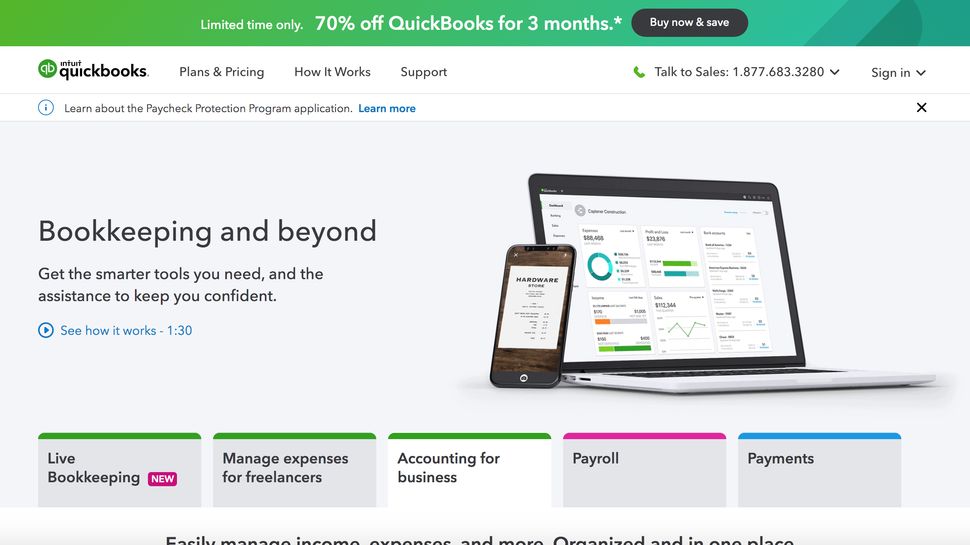 QuickBooks | TechRadar