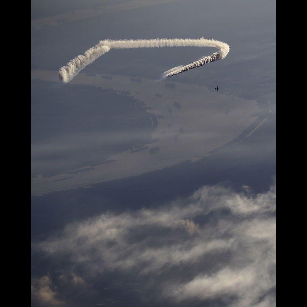 The high-flying artistry of a skywriter | The Week