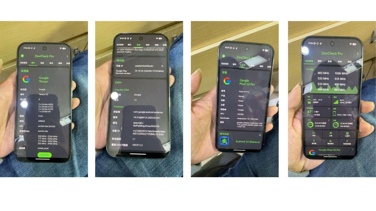 Alleged Pixel 10 Pro leaks from all angles ahead of rumored August ...