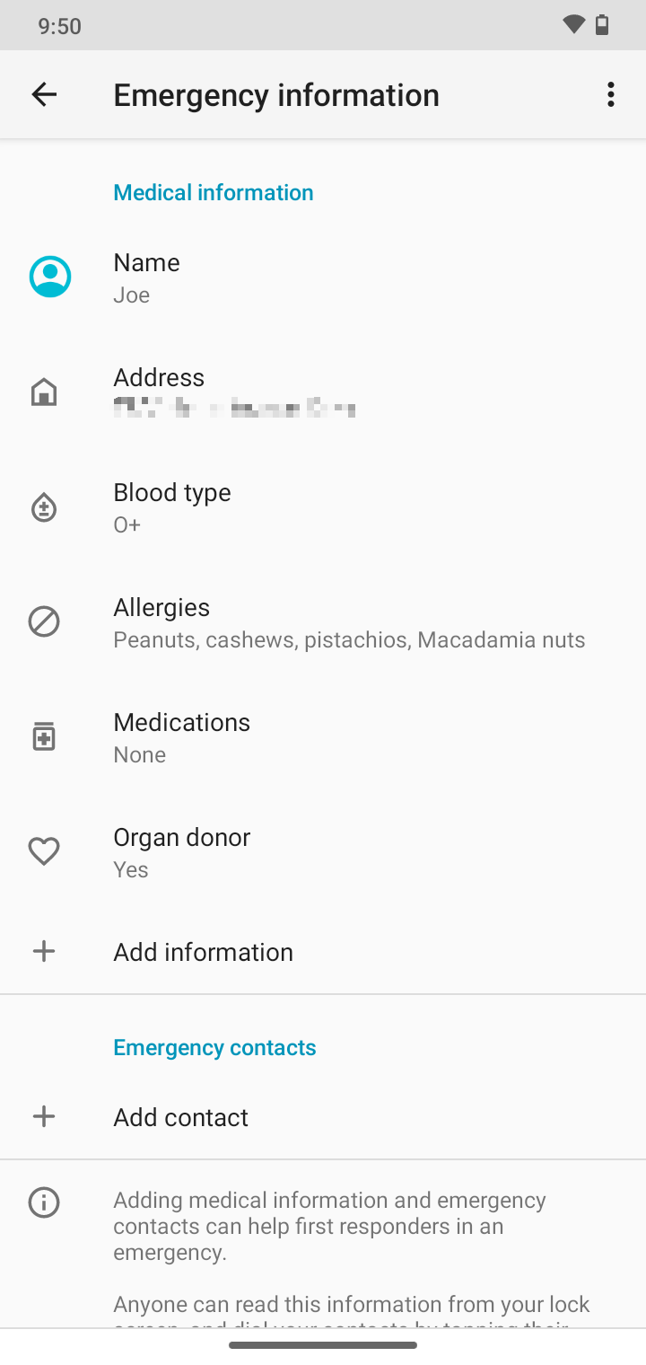 How to add emergency information to your Android phone | Android Central