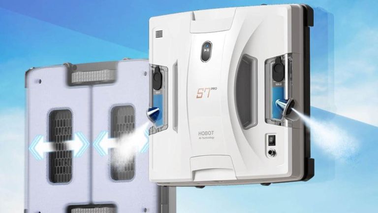 This robot window cleaner sticks to and climbs your windows – but the ...