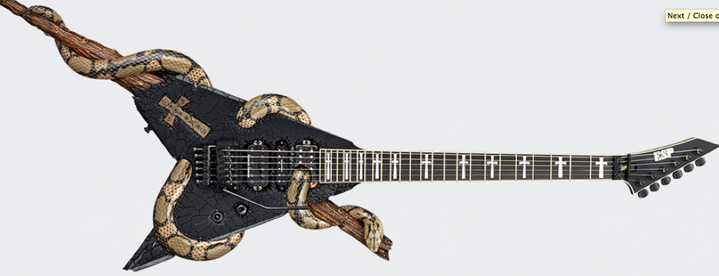 ESP Guitars' Incredible 'Monster Hunter' Guitar | Guitar World