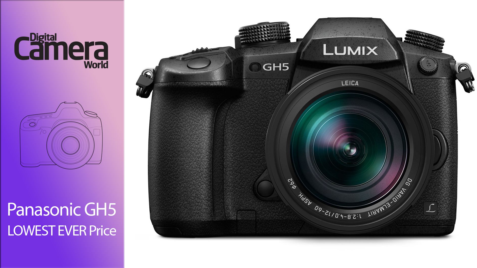 Panasonic GH5 is now at its lowest ever price. Just £999 with lens ...